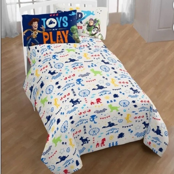 Disney | Bedding | Toy Story Twin Sheet Set Disney Pixar 3piece Kids ...